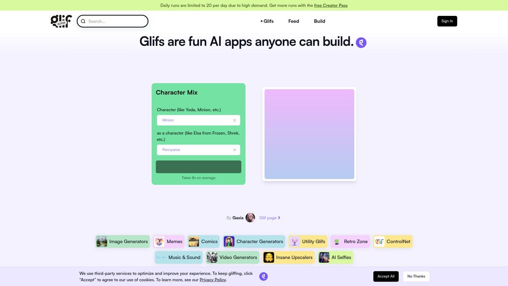 Glif App for AI Design: review, features & use cases