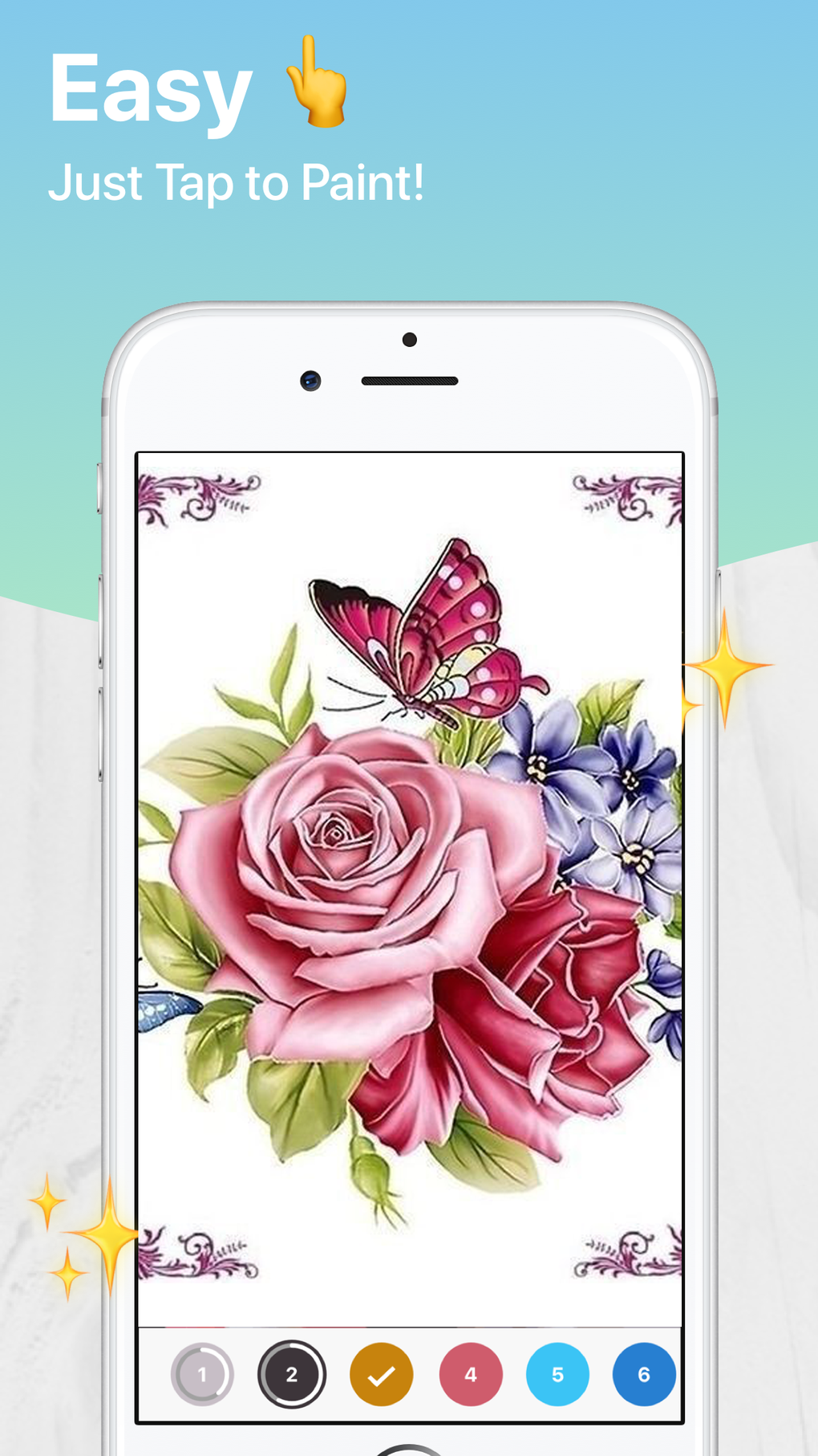 Painting Therapy by Number for iPhone - Download