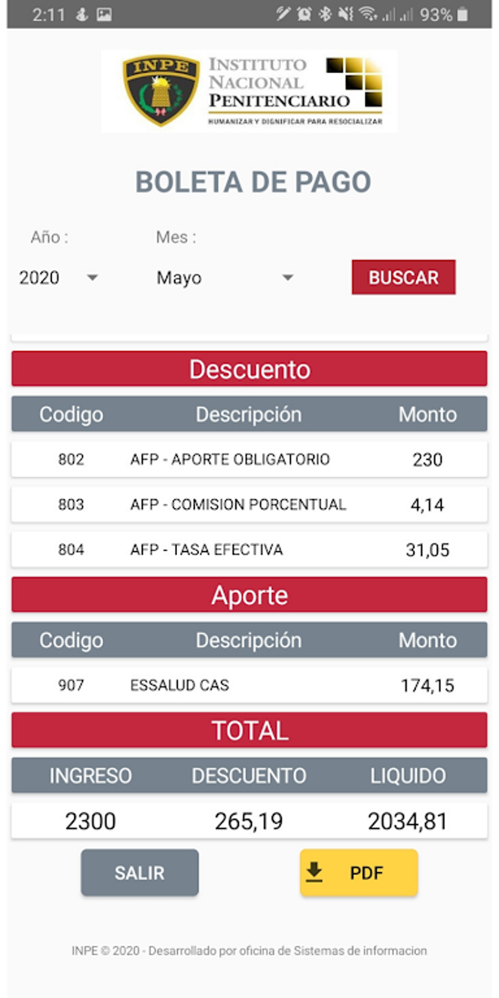 Boleta INPE APK for Android - Download