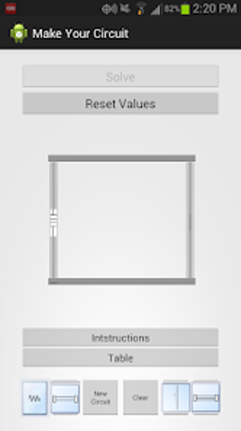 Circuit Solver pour Android - Télécharger