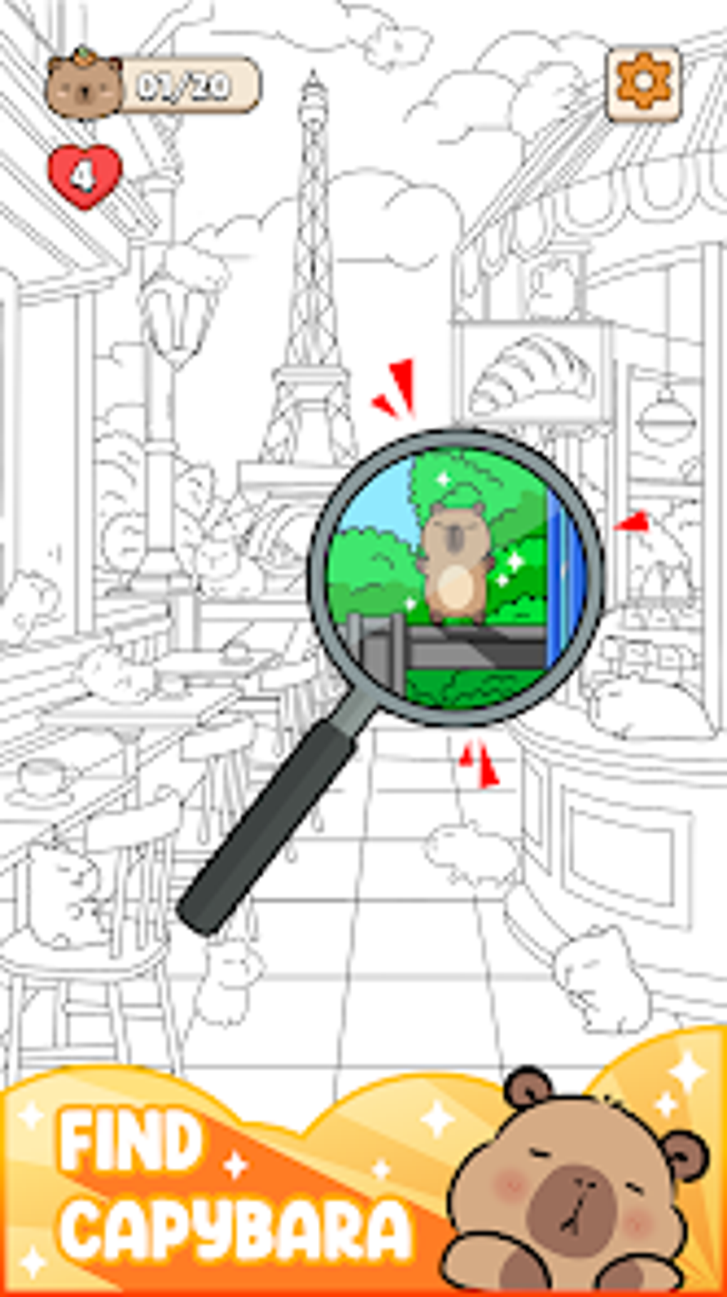 Hidden Capybara: Find It Out for Android - Download