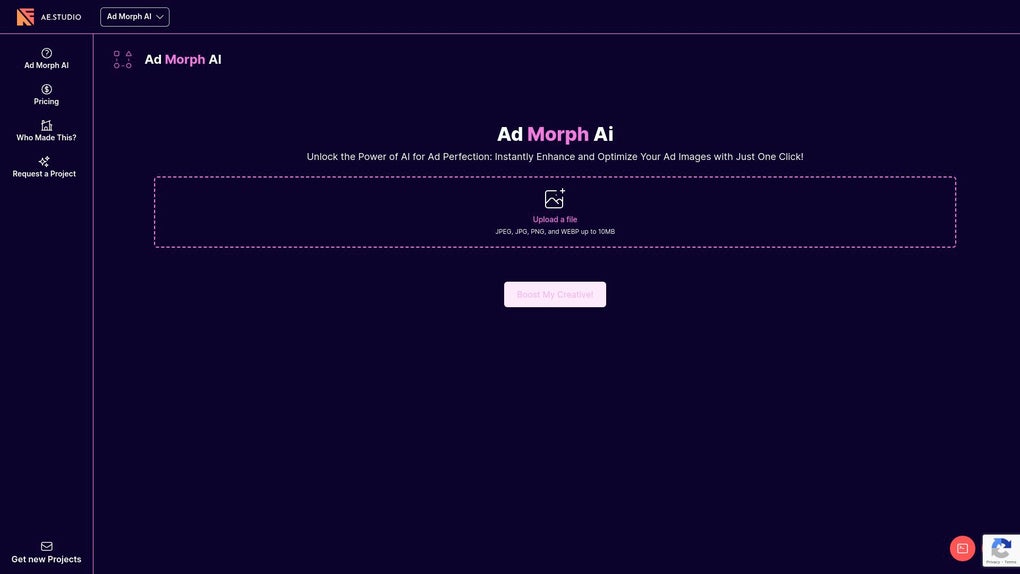 Ad Morph สำหรับ AI ดีไซน์: รีวิว, คุณสมบัติและการใช้งาน