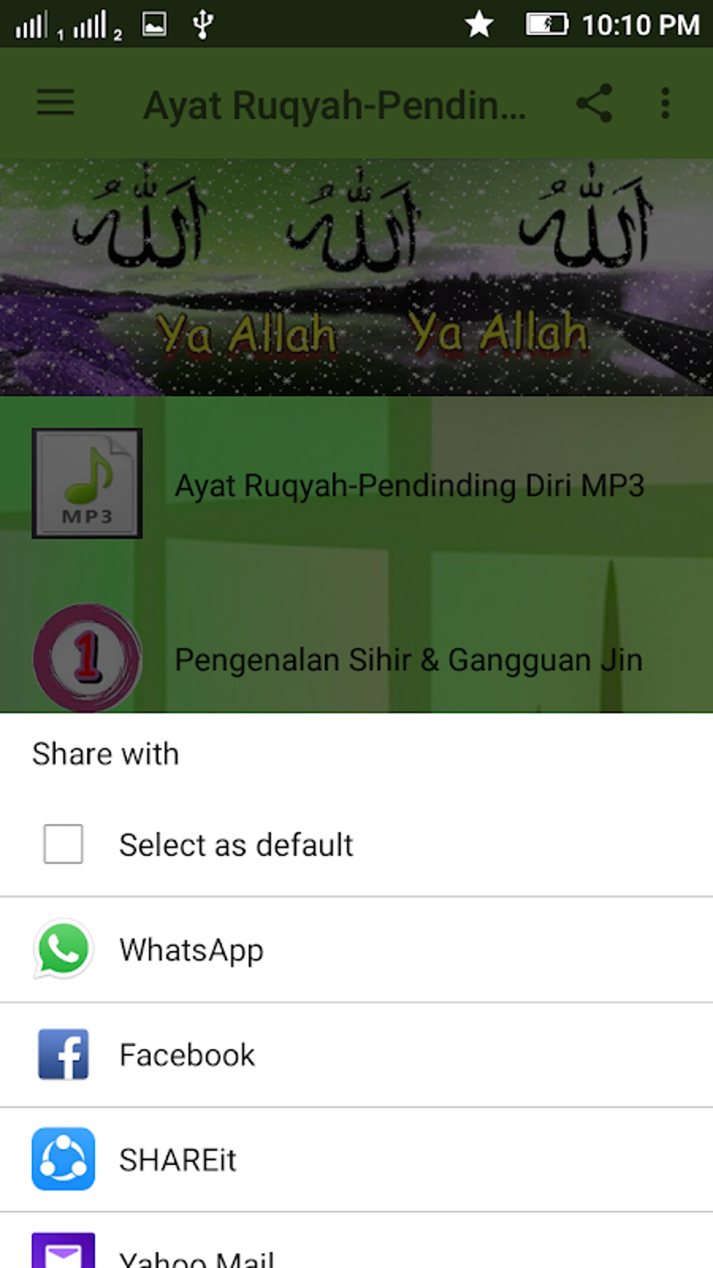 Ayat Ruqyah-Pendinding Diri APK para Android - Descargar