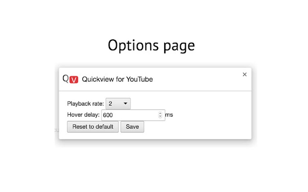Quickview for YT for Google Chrome - Extension Download