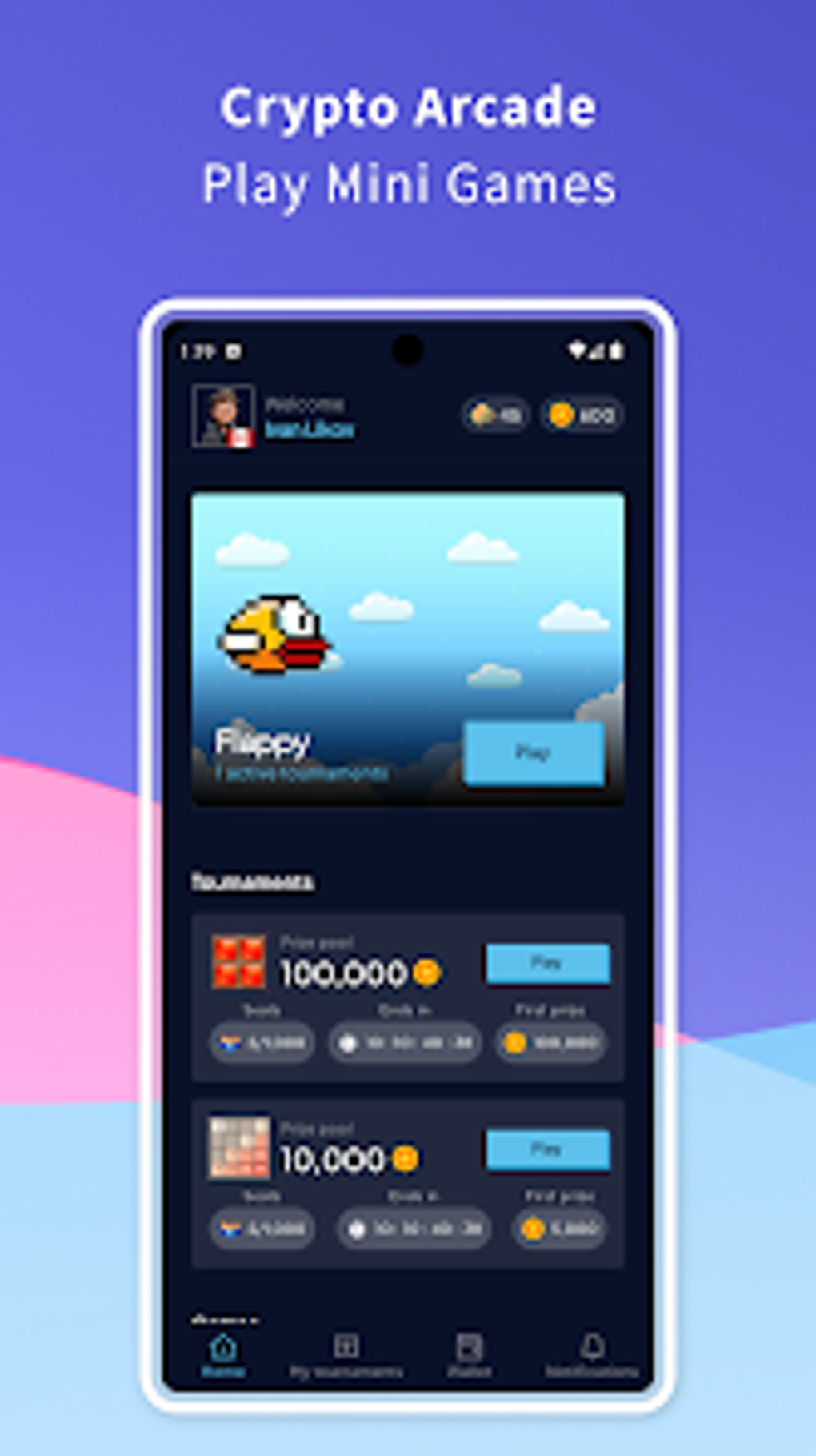 Crypto Arcade - Play and Earn for Android - Download