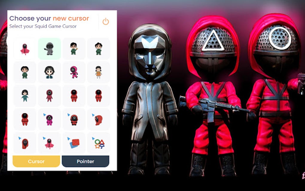 Squid Game Cursor for Google Chrome - Extension Download