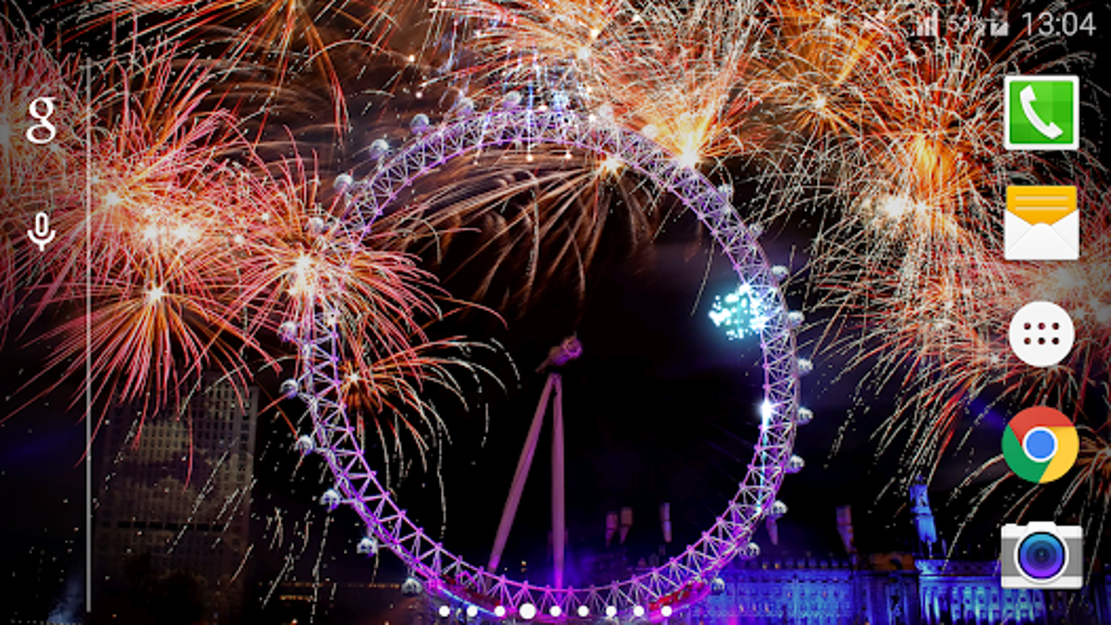 3D Fireworks Live Wallpaper HD para Android - Descargar
