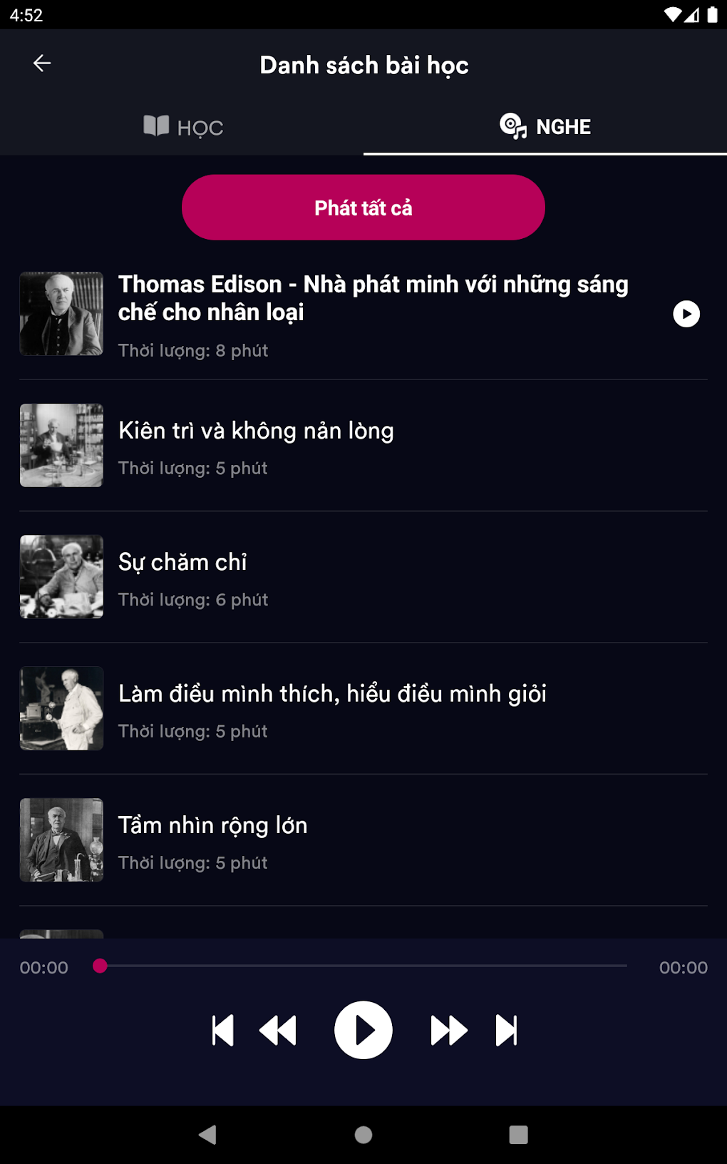 1000 Bài Học Danh Nhân for Android - Download