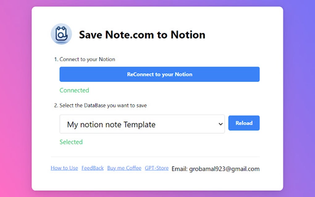 Note.com to Notion para Google Chrome - Extensión Descargar
