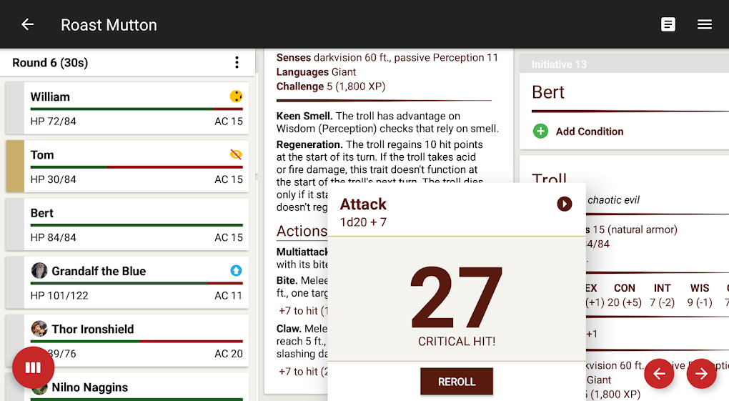 Game Master 5th Edition para Android - Descargar
