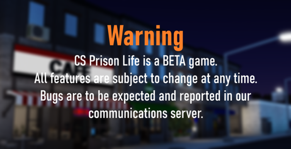 CS Prison Life for ROBLOX - Game Download