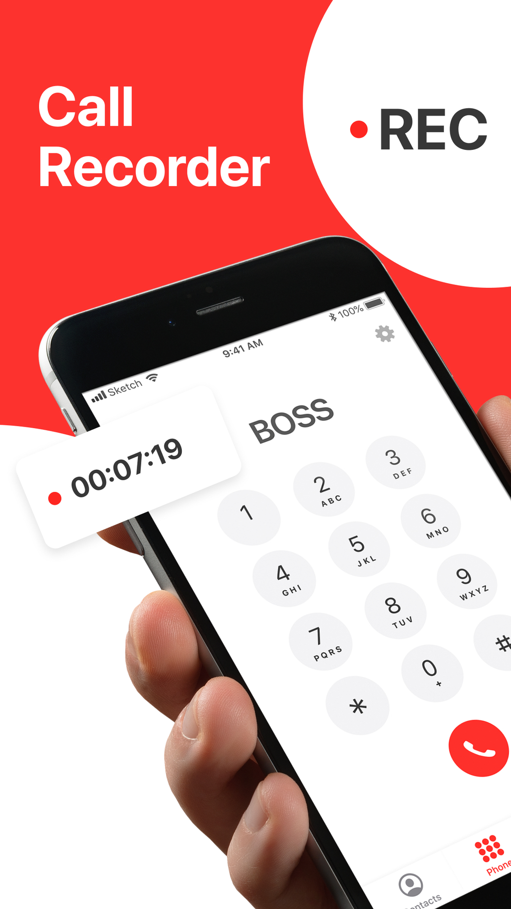 RECtime Call Recorder App for iPhone - Download