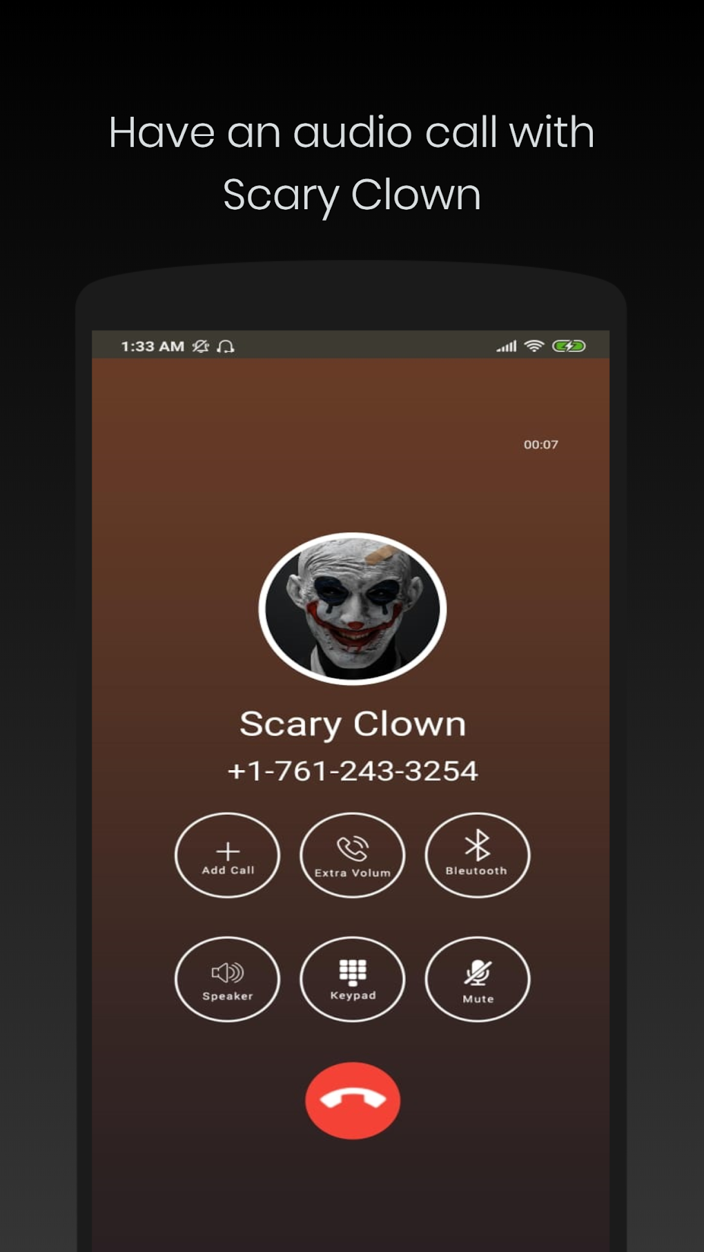 Video call and Chat from Scary Clown Simulation for Android - Download