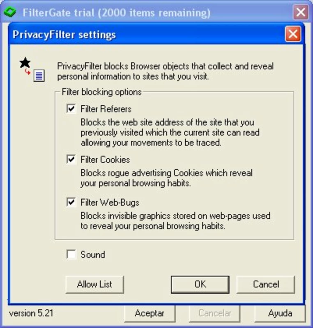 FilterGate - Download