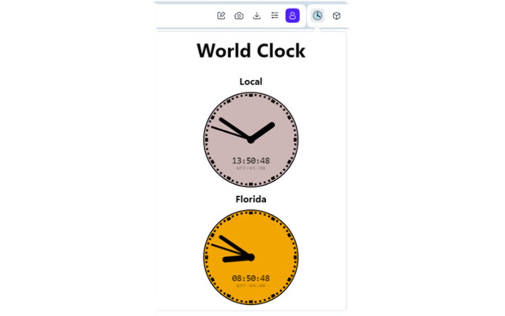 World Clock for Google Chrome - Extension Download