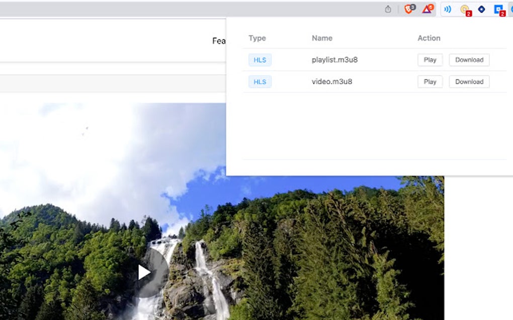 HLS Downloader para Google Chrome - Extensión Descargar