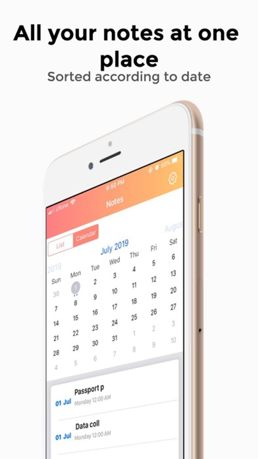 iPhone için Speak to Type - Notes app - İndir
