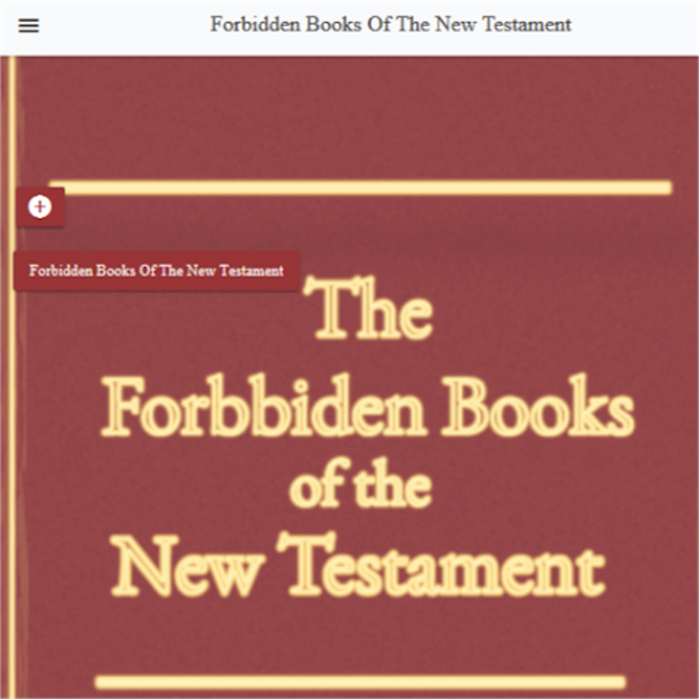 Forbidden Books Of The New Testament APK for Android - Download