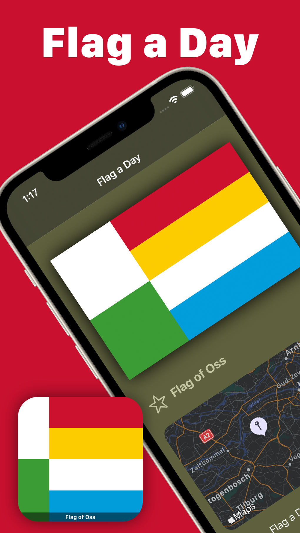 Flag a Day Widget for iPhone - Download