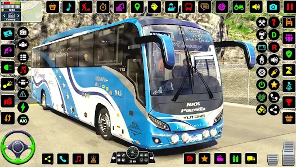 Bus Driving 3D Offroad Bus per Android - Download