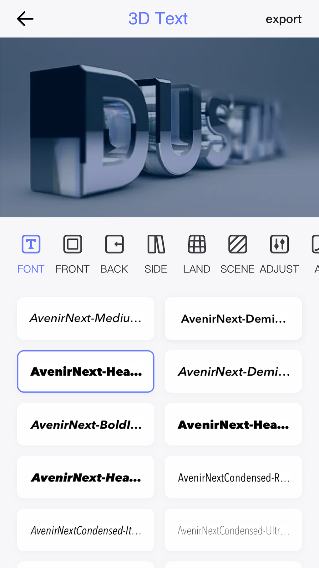 3D Text-Art Word Maker for iPhone - Download
