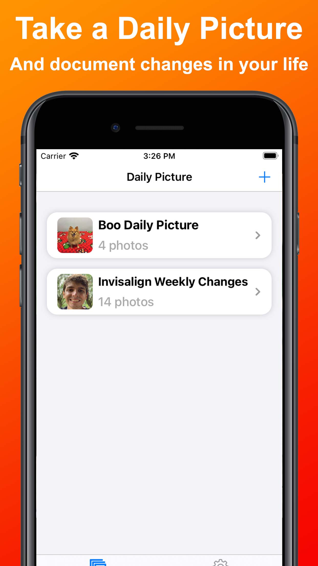 Daily Picture - Selfie a day for iPhone - Download