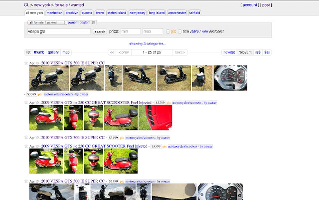 Craigslist Inline Image Preview for Google Chrome - Extension Download