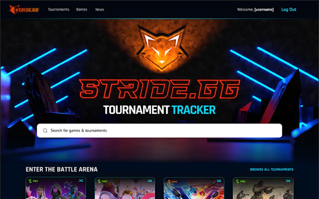 Stride.gg tournament tracker for Google Chrome - Extension Download