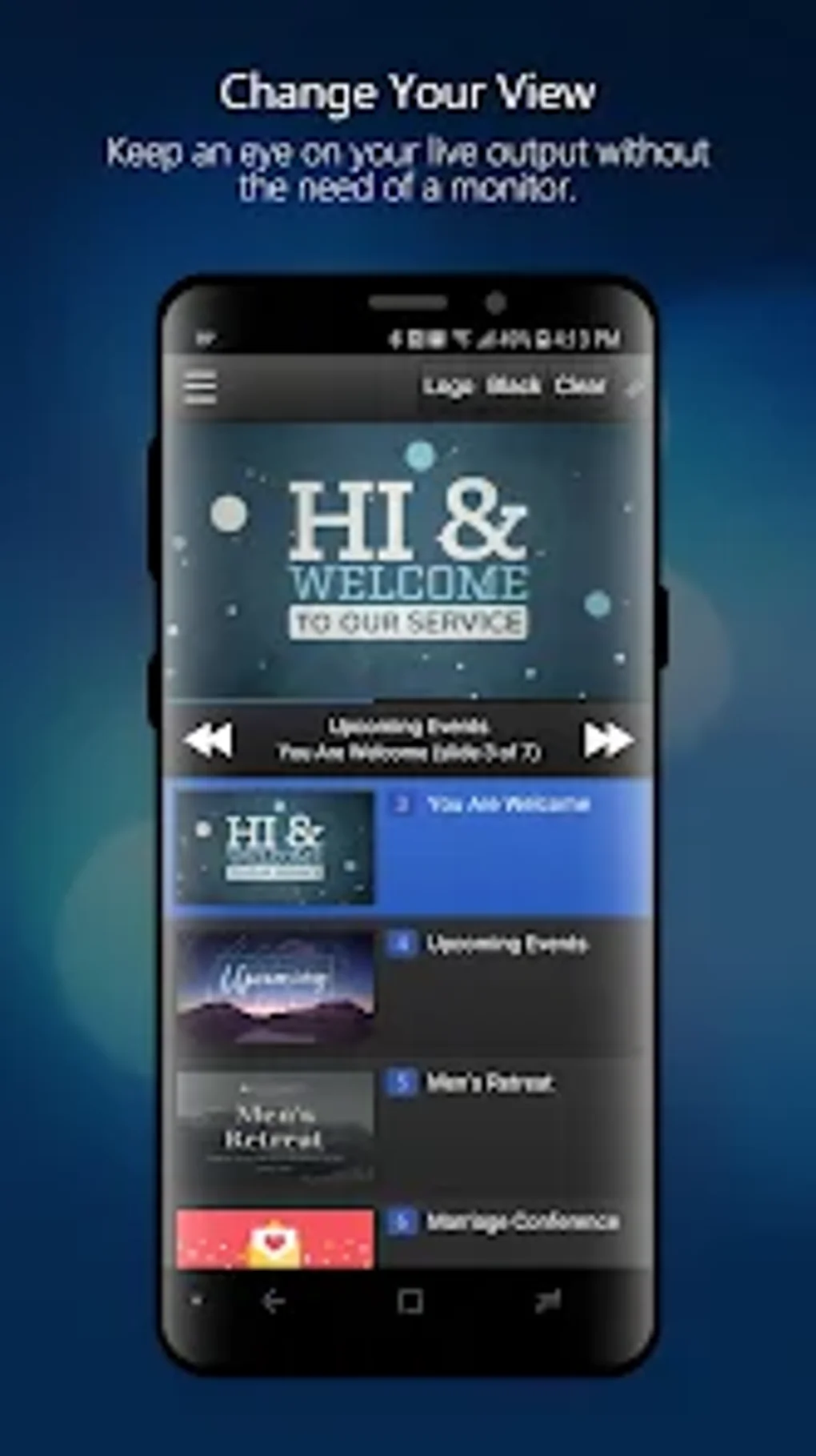 EasyWorship Remote for Android - Download