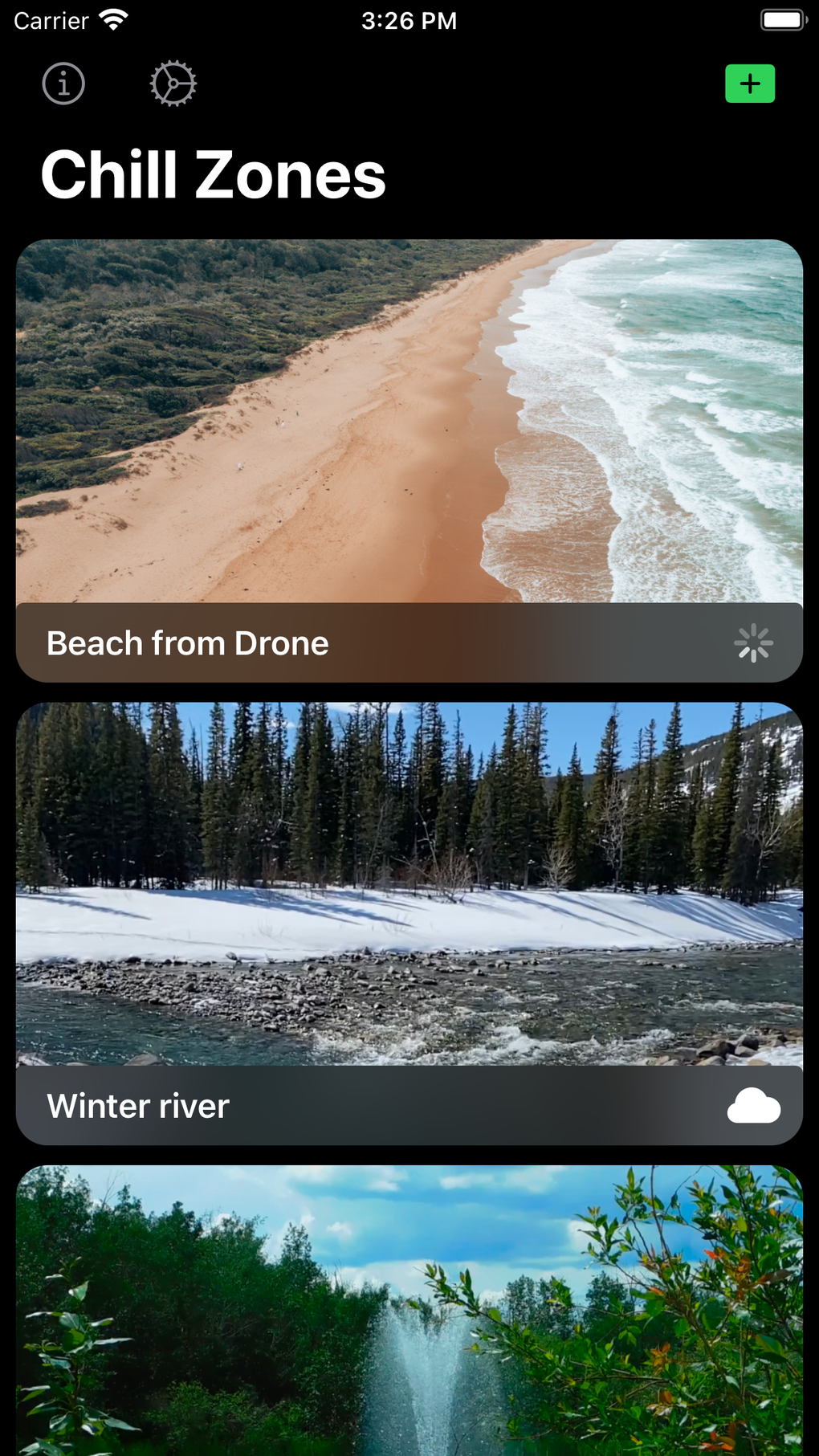 Chill Zones: Looped videos for iPhone - Download