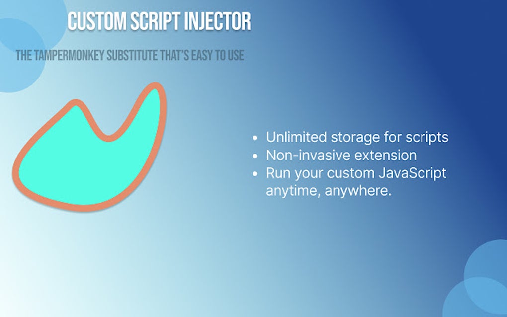Custom Script Injector for Google Chrome - Extension Download