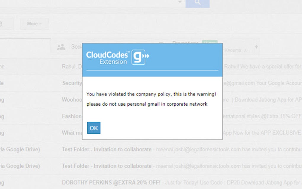 CloudCodes For Business For StagingTwo para Google Chrome - Extensión Descargar