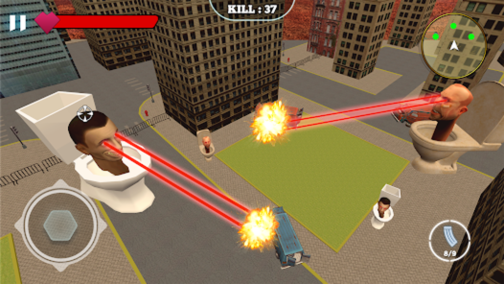 Skibidy Toilet War Attack para Android - Descargar