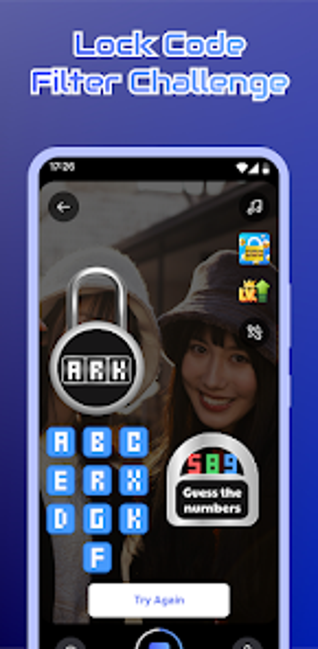 Lock Code Filter Fun Challenge para Android - Descargar