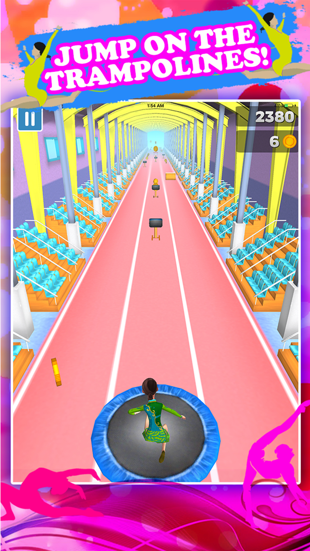 American Gymnastics Girly Girl Run Game FREE สำหรับ iPhone - ดาวน์โหลด