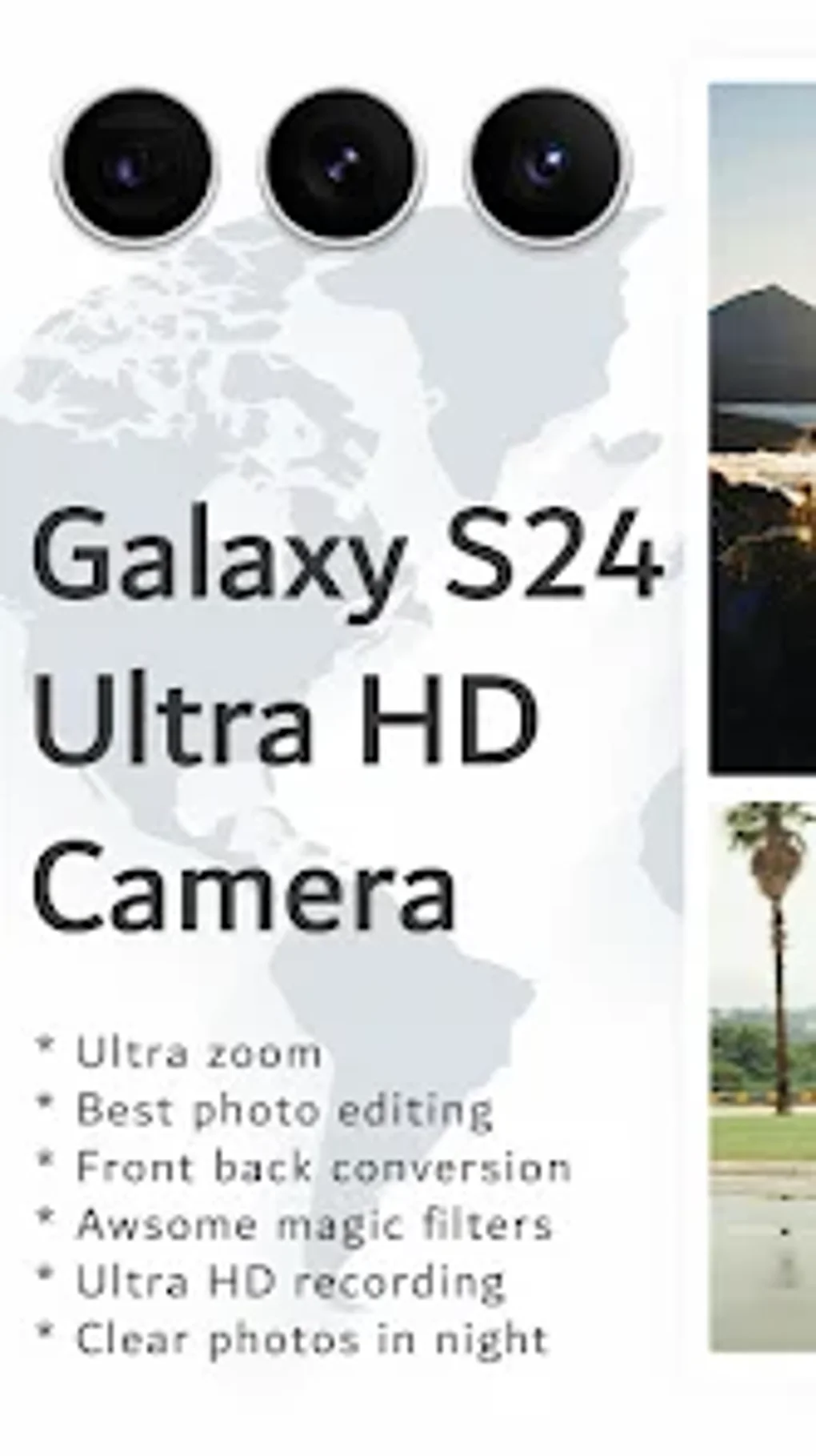 Android için Galaxy S24 Ultra HD camera - İndir