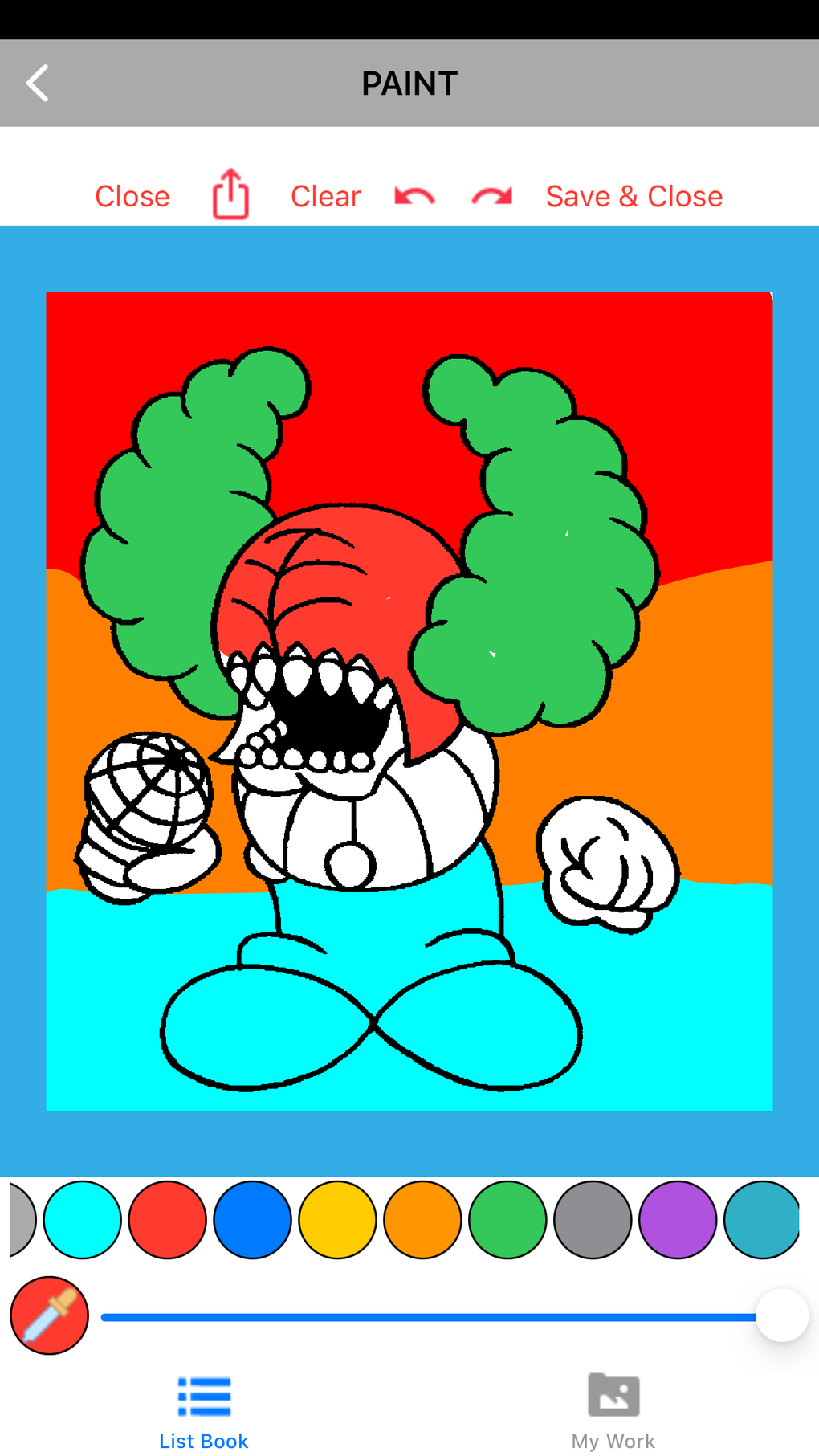 Coloring Book For Fnf Fnaf IPhone 