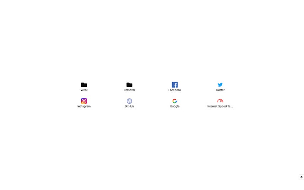 Simple Bookmarks New Tab para Google Chrome - Extensión Descargar