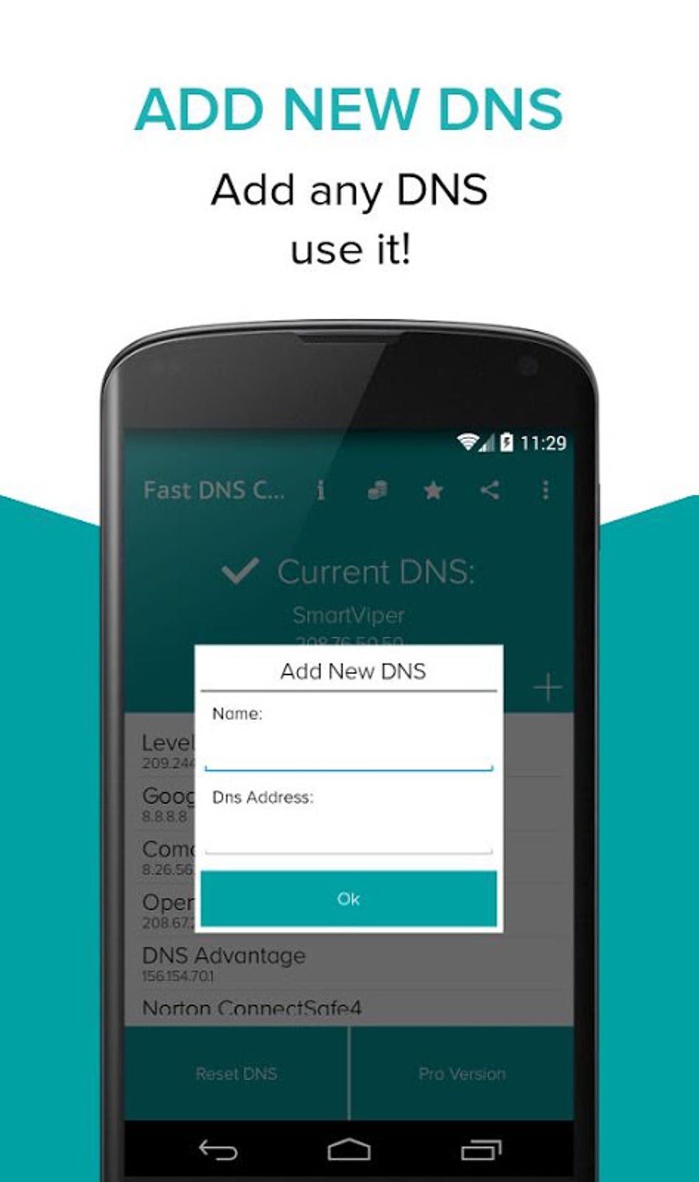 Fast DNS Changer(no root) APK for Android - Download