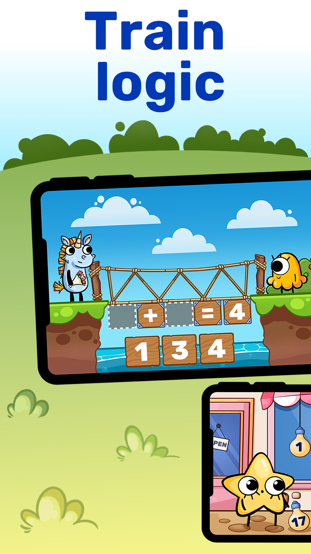 MathLogic games for kids for iPhone - Download
