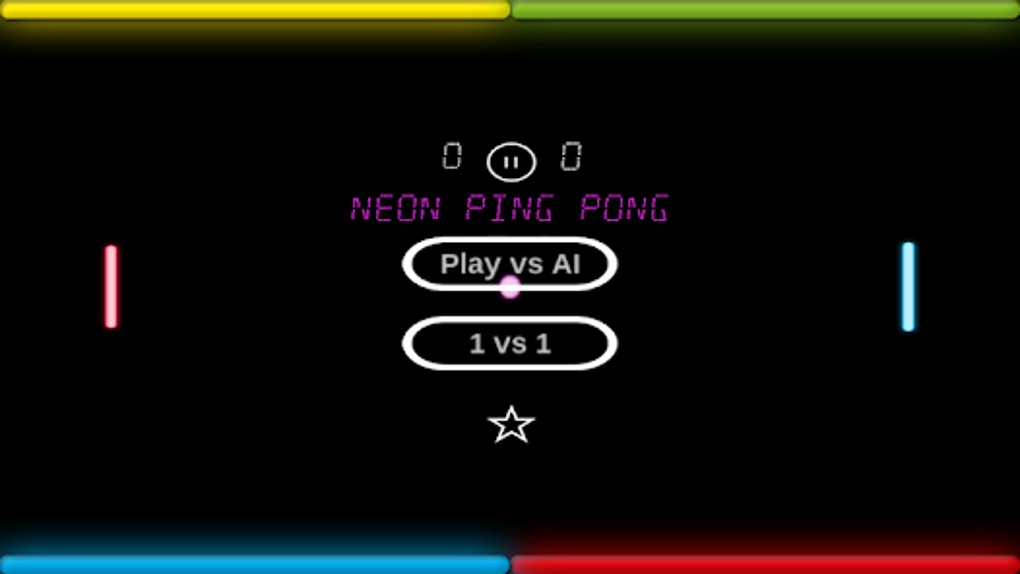 Neon Ping Pong para Android - Descargar