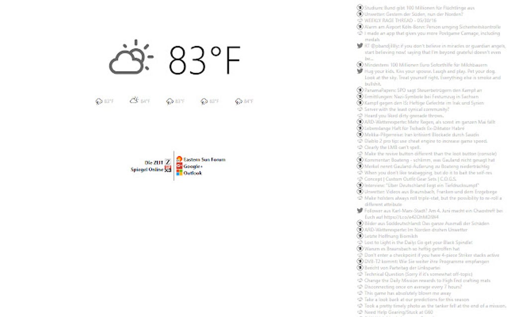 kbo Startpage para Google Chrome - Extensión Descargar
