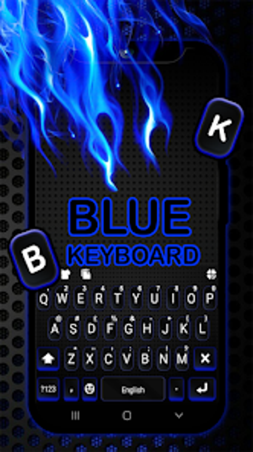 Star Blue Theme Keyboard para Android - Descargar