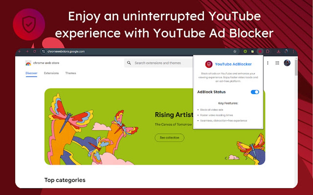 YouTube AdBlocker para Google Chrome - Extensión Descargar