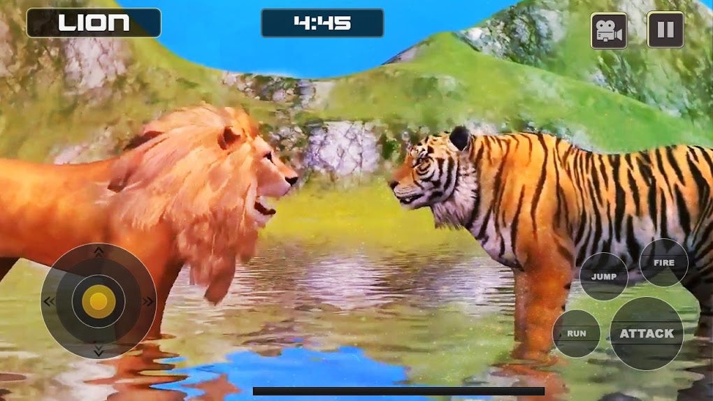 Lion Vs Tiger Wild Animal Simulator Game APK for Android - Download
