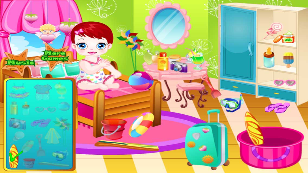 Baby In the Sand - Swimming Play for Girl Kids Game for iPhone - Download