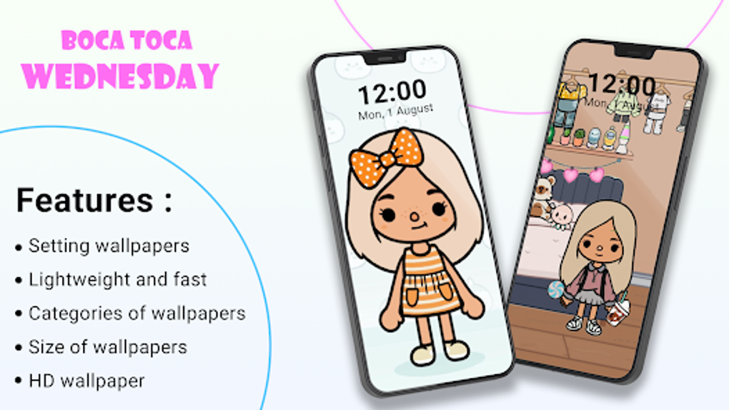 BocaBoca Toca Wednesday Addams for Android - Download