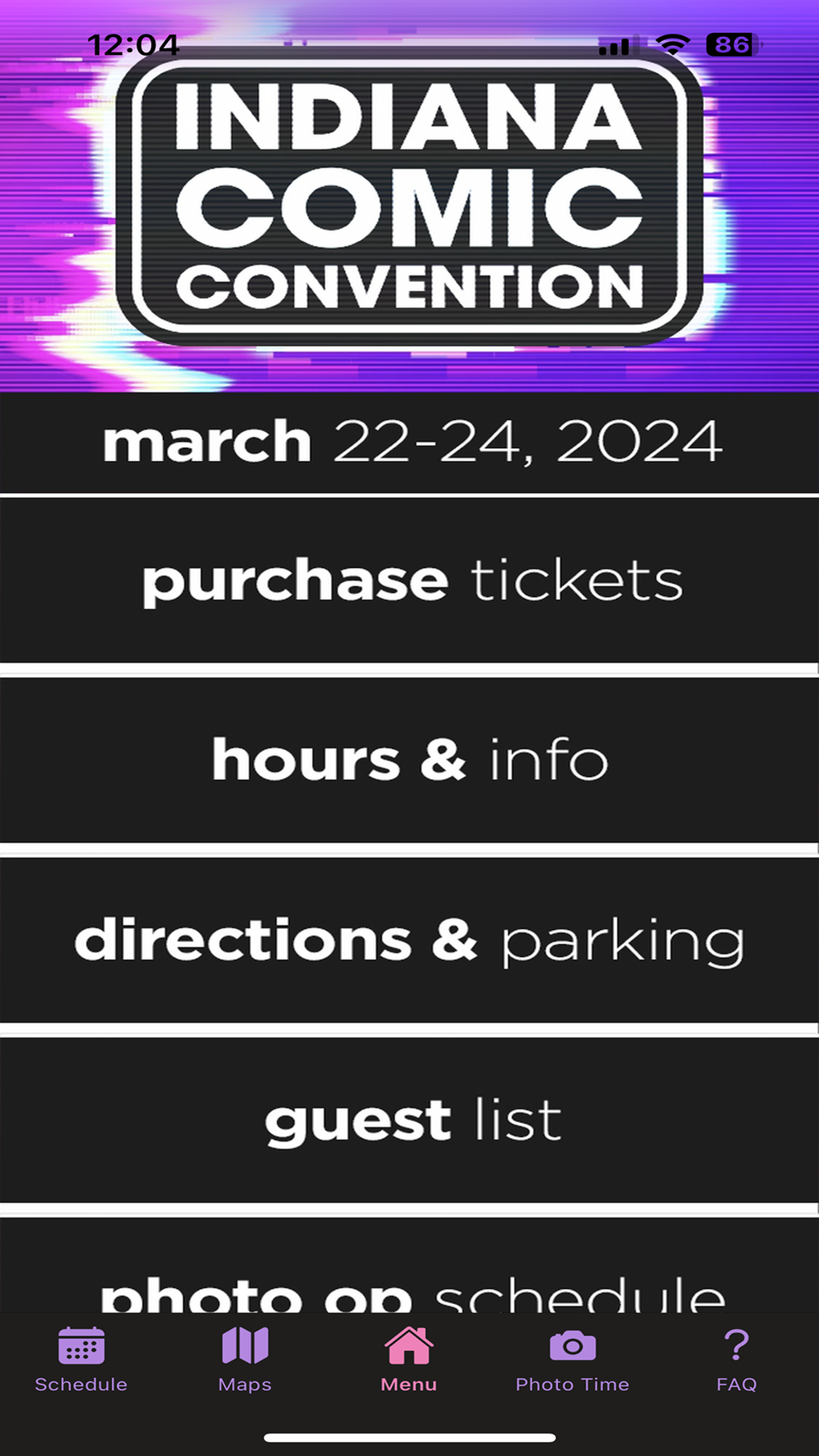 iPhone 용 Indiana Comic Convention 2024 - 다운로드