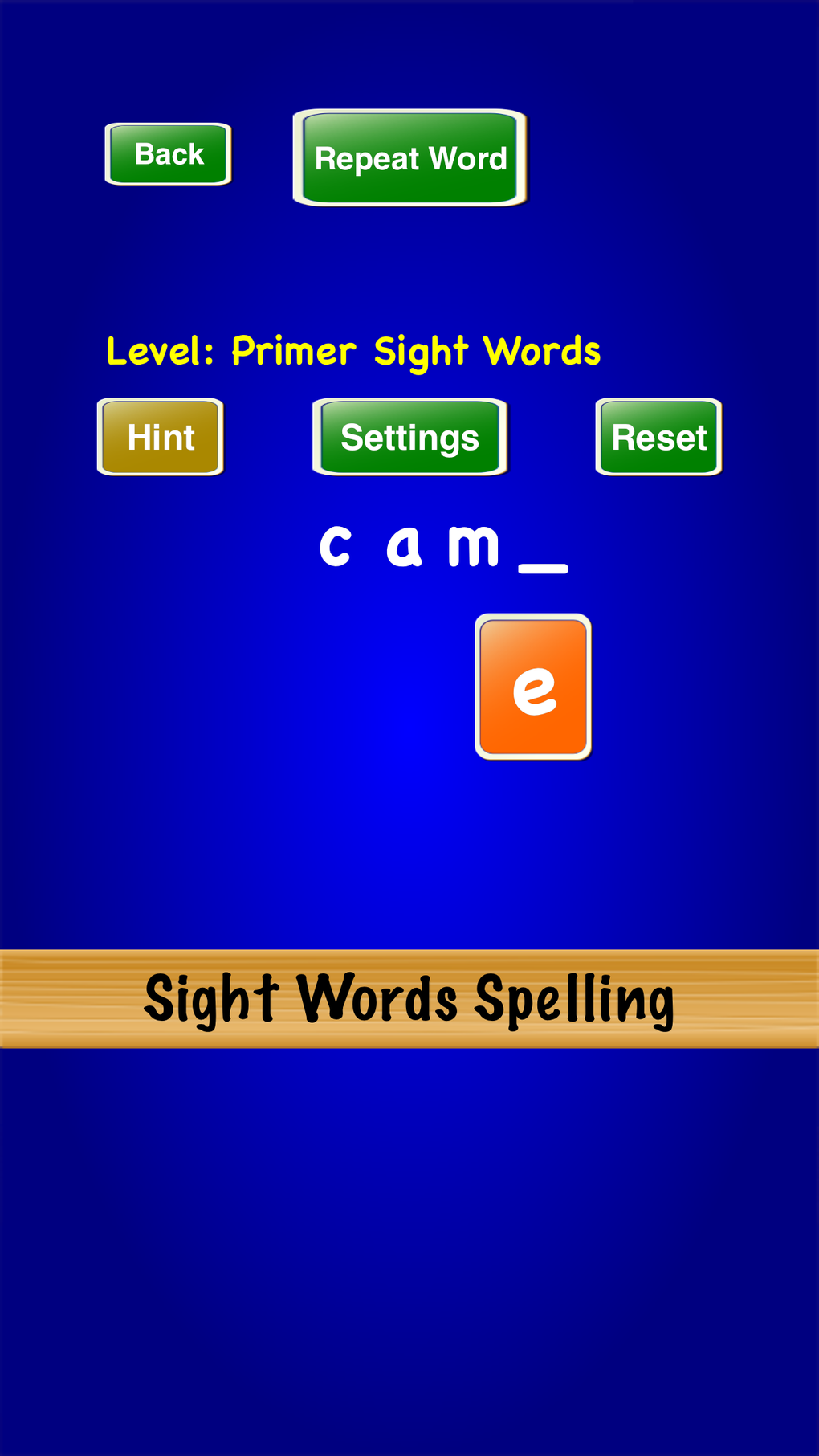 Sight Words Spelling Para IPhone Download