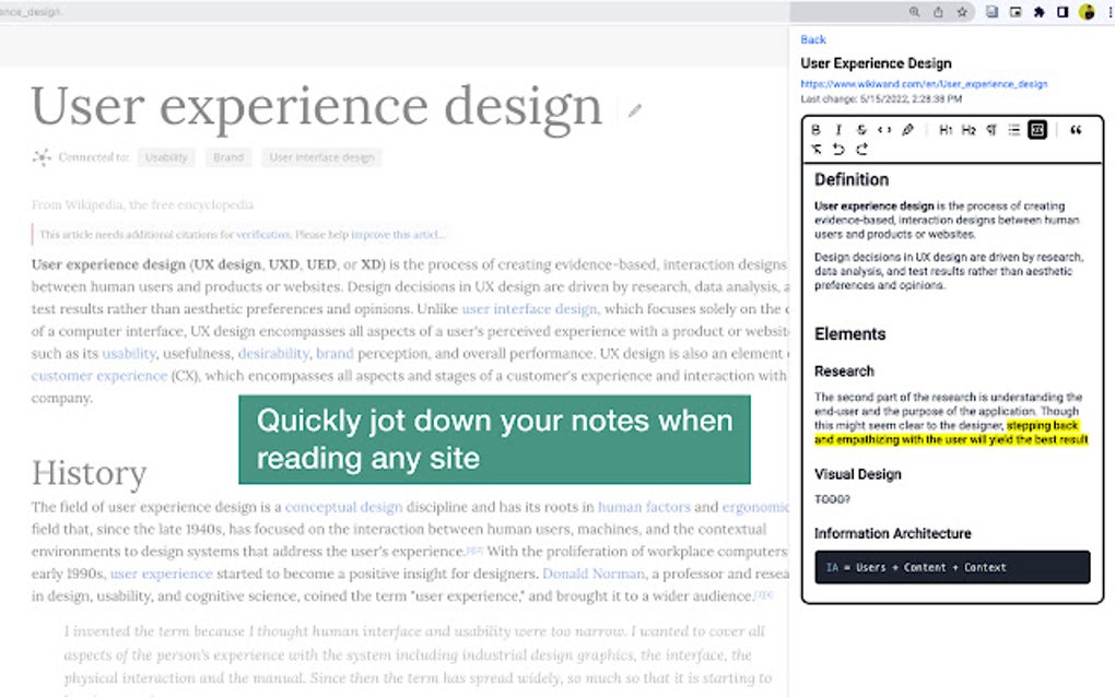 QuickPad: fast Markdown notepad for Google Chrome - Extension Download
